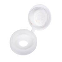 White PVC Screw Caps (Bag of 20)