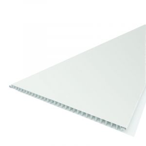 Matt White PVC Ceiling Waterproof, Mould & Mildew resistant panels.